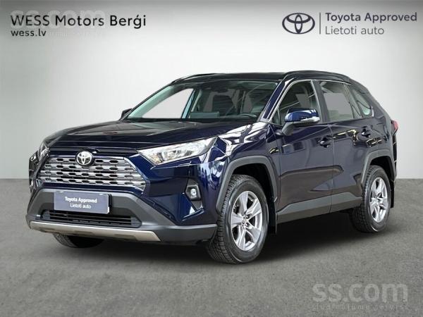 Zils Toyota RAV4 2023 Rīga, ar dzinēja tilpumu 2.00 L un nobraukumu 25 tūkst. km par 30990 €, foto  vietnē AUTOMOTO.COM.LV