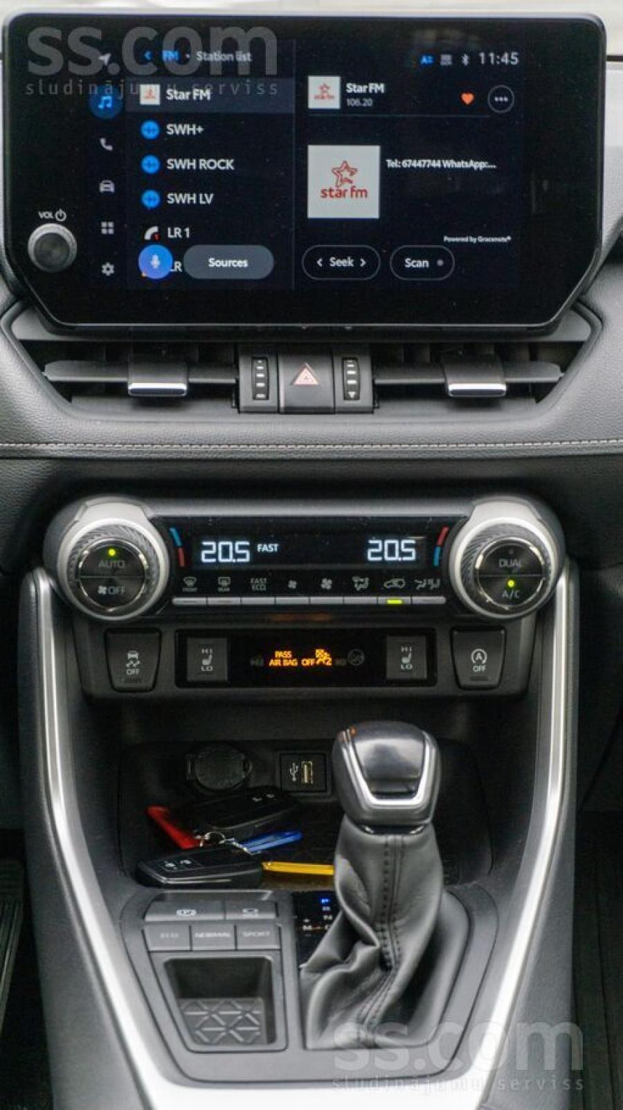 Zils Toyota RAV4 2023 Rīga, ar dzinēja tilpumu 2.00 L un nobraukumu 52 tūkst. km par 30990 €, foto 14 vietnē AUTOMOTO.COM.LV