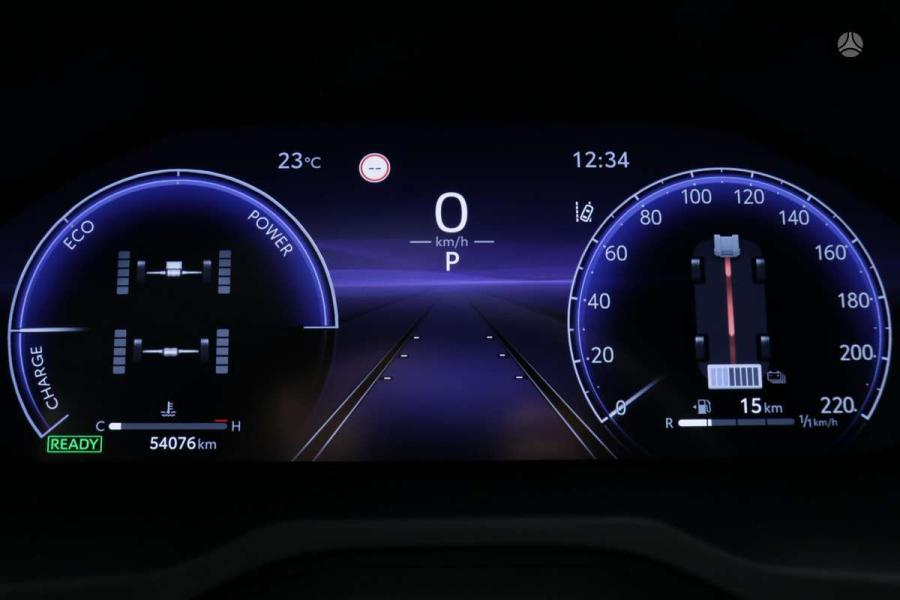 Синий Тойота РАВ 4 2024 в Вильнюс, объемом двигателя 2.49 л и пробегом 54 тыс. км за 42900 €, фото 15 на AUTOMOTO.COM.LV
