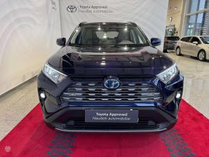Blue Toyota RAV4 2024 in Siauliai, with an engine capacity of 2.49 L and mileage of 28 thousand km for 34500 €, photo 4 on AUTOMOTO.COM.LV