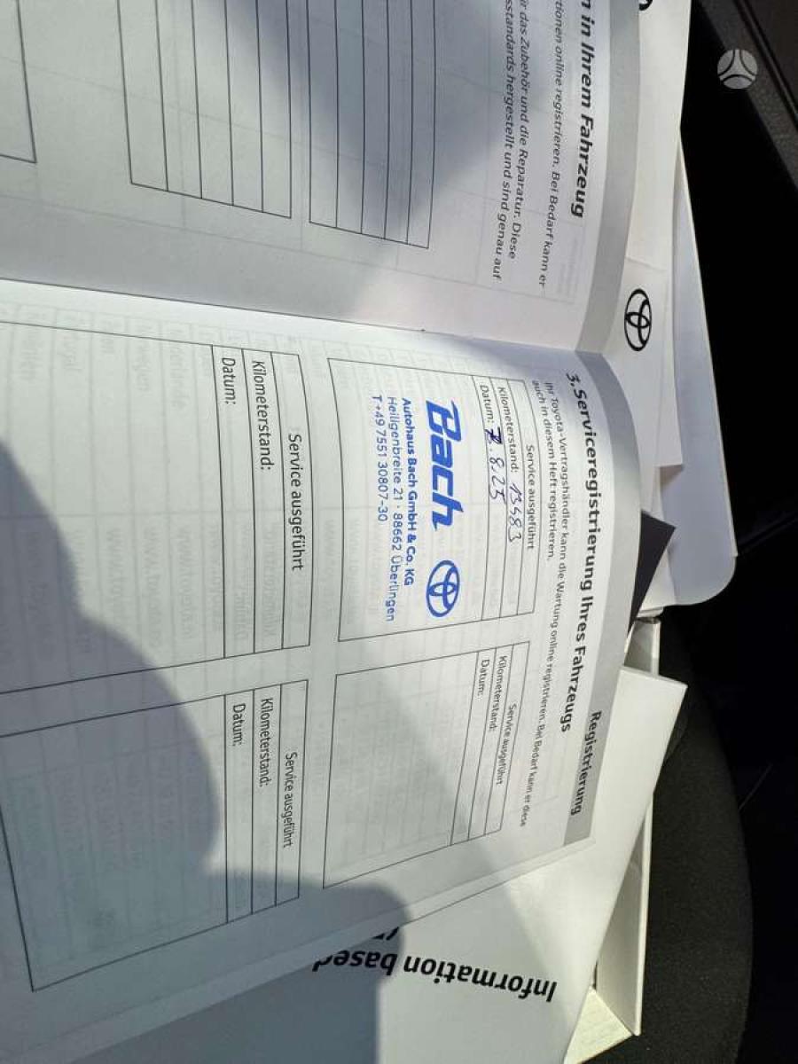 Blue Toyota RAV4 2024 in Siauliai, with an engine capacity of 2.49 L and mileage of 28 thousand km for 34500 €, photo 27 on AUTOMOTO.COM.LV