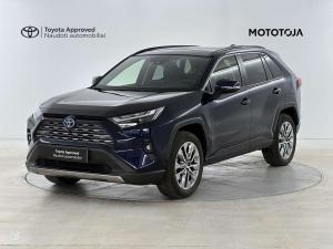 Zils Toyota RAV4 2025 Viļņa, ar dzinēja tilpumu 2.49 L un nobraukumu 21 tūkst. km par 44900 €, foto  vietnē AUTOMOTO.COM.LV