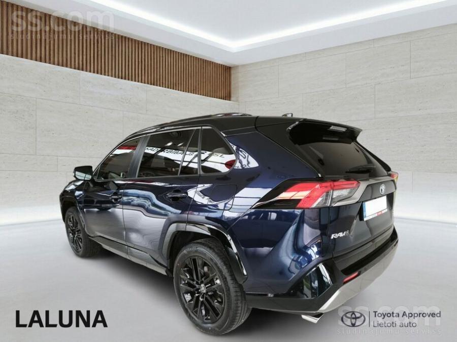 Blue Toyota RAV4 2025 in Jekabpils, with an engine capacity of 2.50 L and mileage of 24 thousand km for 37900 €, photo 6 on AUTOMOTO.COM.LV