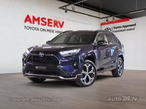 Zils Toyota RAV4 2023 Tallina, ar dzinēja tilpumu 2.50 L un nobraukumu 39 tūkst. km par 42990 €, foto  vietnē AUTOMOTO.COM.LV