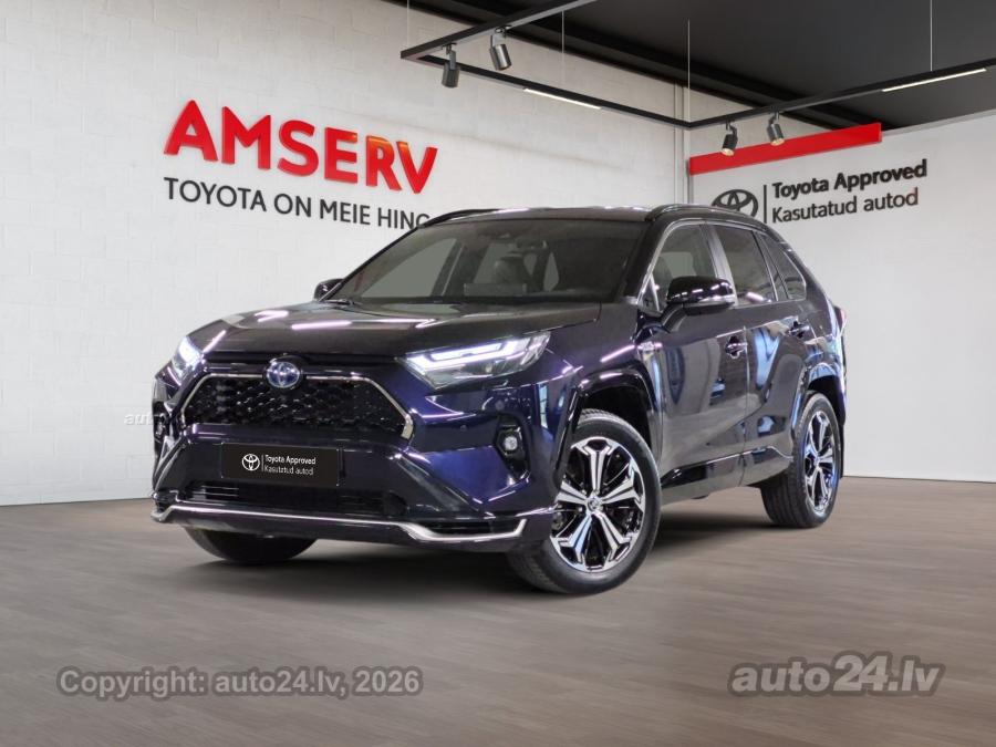 Zils Toyota RAV4 2023 Tallina, ar dzinēja tilpumu 2.50 L un nobraukumu 39 tūkst. km par 42990 €, foto 1 vietnē AUTOMOTO.COM.LV