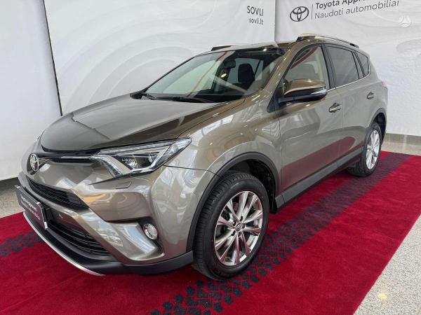 Brūns Toyota RAV4 2016 Šauļi, ar dzinēja tilpumu 1.99 L un nobraukumu 58 tūkst. km par 17700 €, foto 1 vietnē AUTOMOTO.COM.LV