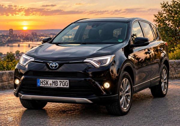 Brown Toyota RAV4 2016 in Vilnius, with an engine capacity of 2.49 L and mileage of 188 thousand km for 16850 €, photo 1 on AUTOMOTO.COM.LV