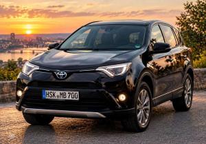 Brown Toyota RAV4 2016 in Vilnius, with an engine capacity of 2.49 L and mileage of 188 thousand km for 16850 €, photo  on AUTOMOTO.COM.LV