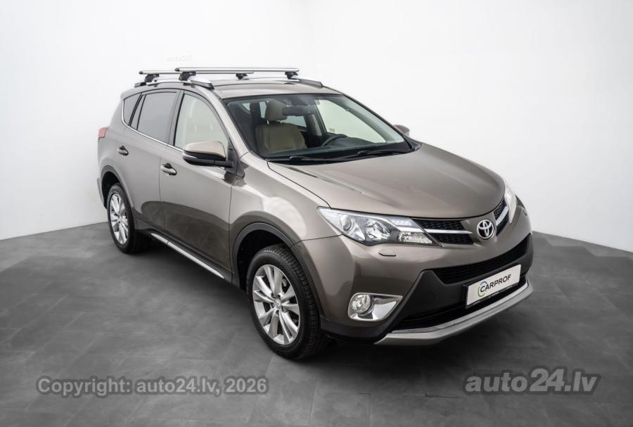 Brown Toyota RAV4 2014 in Tallinn, with an engine capacity of 2.00 L and mileage of 108 thousand km for 15899 €, photo 4 on AUTOMOTO.COM.LV