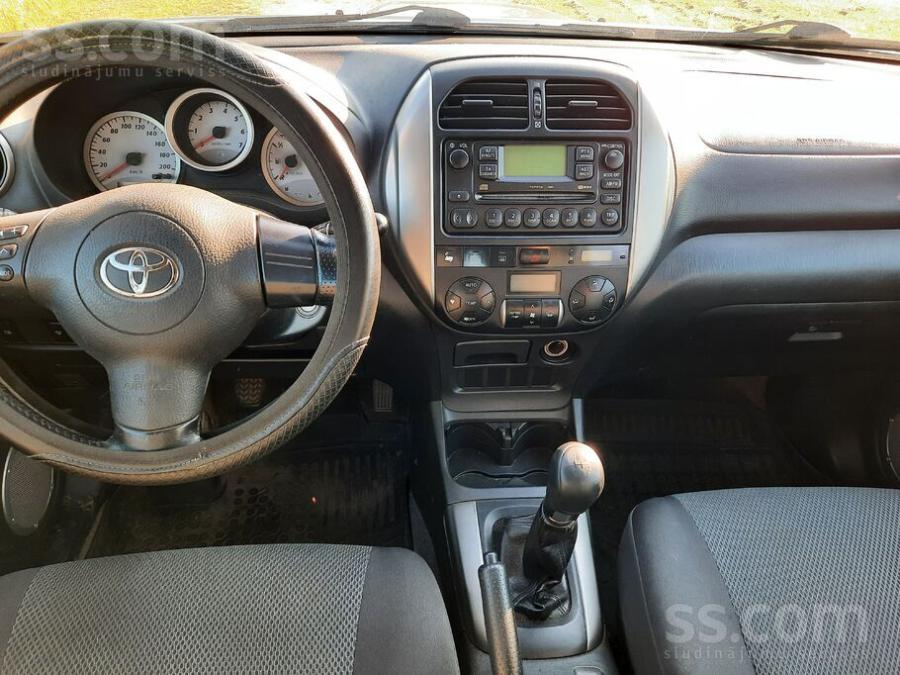 Toyota RAV4 2004 Tukums, ar dzinēja tilpumu 2.00 L un nobraukumu 0 tūkst. km par 1300 €, foto 6 vietnē AUTOMOTO.COM.LV