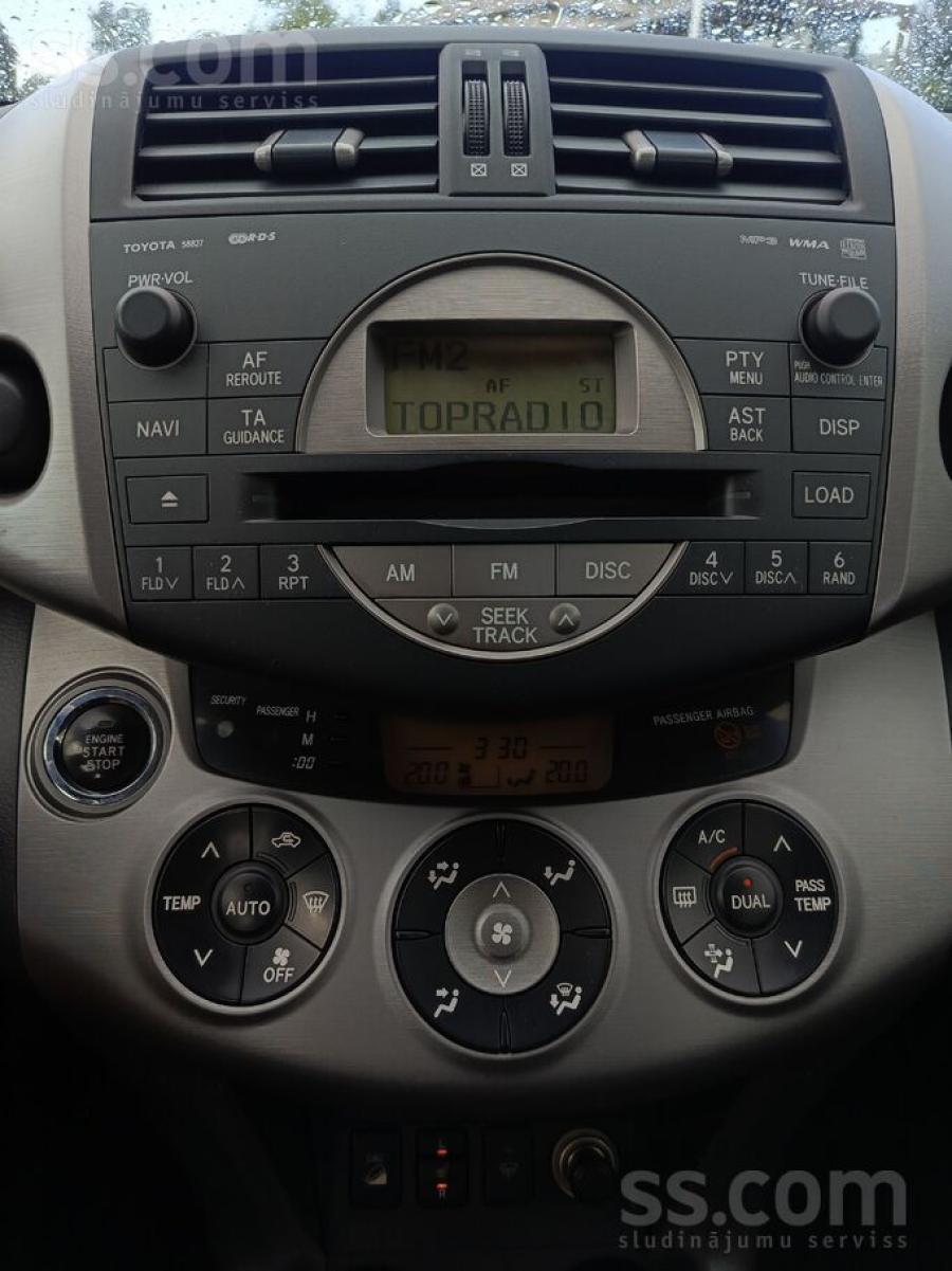 Тойота РАВ 4 2007 в Рига, объемом двигателя 2.00 л и пробегом 162 тыс. км за 5200 €, фото 9 на AUTOMOTO.COM.LV