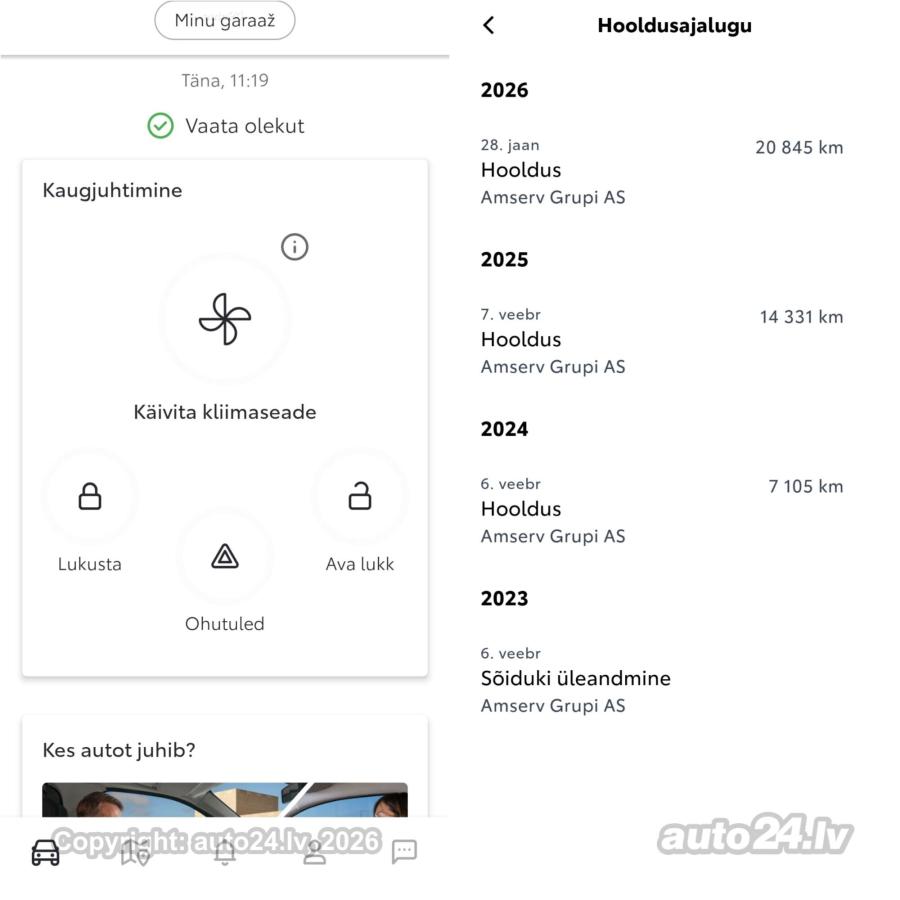 Toyota RAV4 2023 Tallina, ar dzinēja tilpumu 2.00 L un nobraukumu 22 tūkst. km par 34300 €, foto 31 vietnē AUTOMOTO.COM.LV