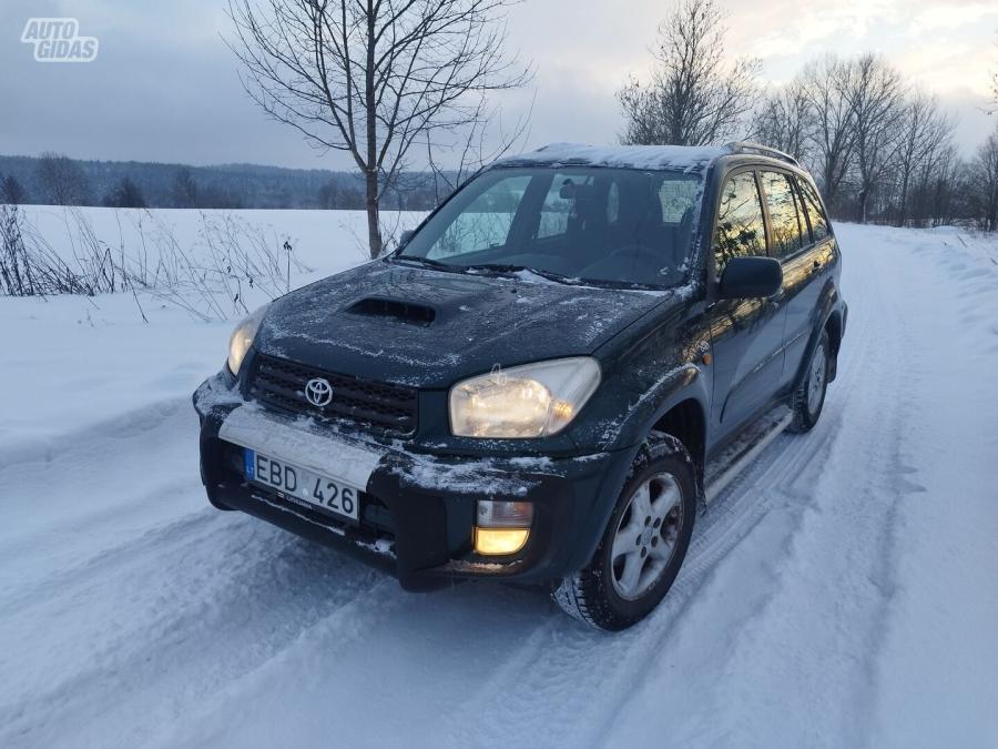 Zaļš Toyota RAV4 2003 Visaginas, ar dzinēja tilpumu 2.00 L un nobraukumu 266 tūkst. km par 2650 €, foto 1 vietnē AUTOMOTO.COM.LV