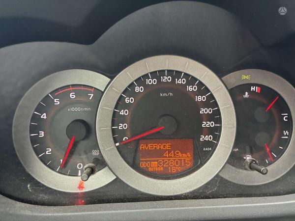 Green Toyota RAV4 2006 in Rokiskis, with an engine capacity of 2.23 L and mileage of 328 thousand km for 1980 €, photo 9 on AUTOMOTO.COM.LV