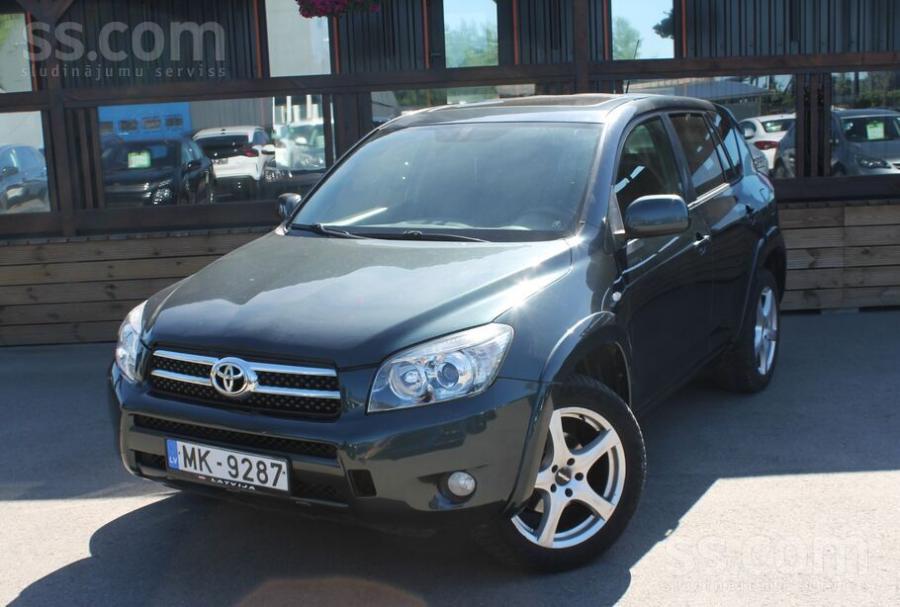 Zaļš Toyota RAV4 2007 Rīga, ar dzinēja tilpumu 2.20 L un nobraukumu 0 tūkst. km par 2990 €, foto 1 vietnē AUTOMOTO.COM.LV