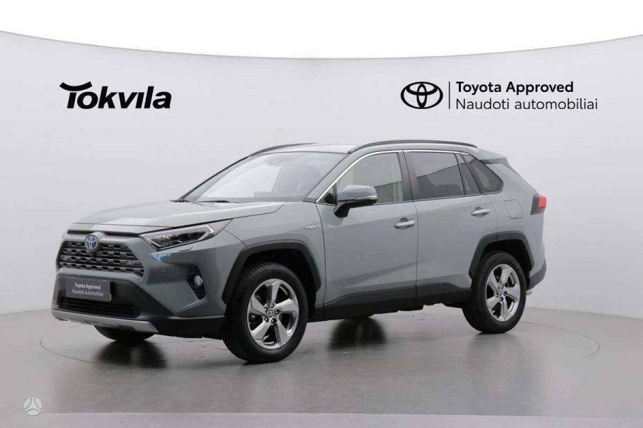 Zaļš Toyota RAV4 2022 Viļņa, ar dzinēja tilpumu 2.49 L un nobraukumu 84 tūkst. km par 33500 €, foto 1 vietnē AUTOMOTO.COM.LV