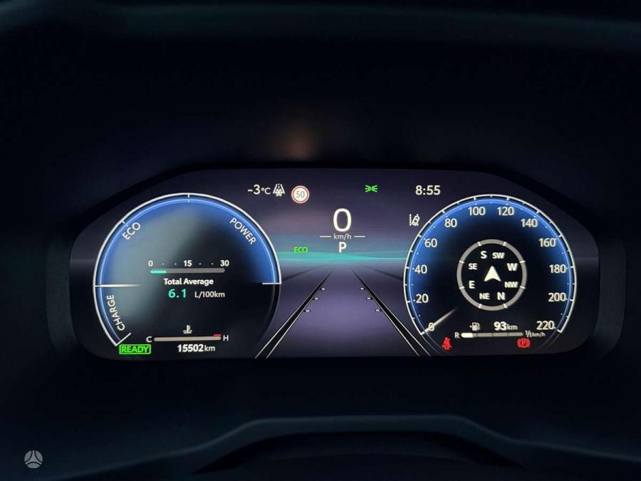 Зеленый Тойота РАВ 4 2025 в Шяуляй, объемом двигателя 2.49 л и пробегом 16 тыс. км за 37900 €, фото 12 на AUTOMOTO.COM.LV