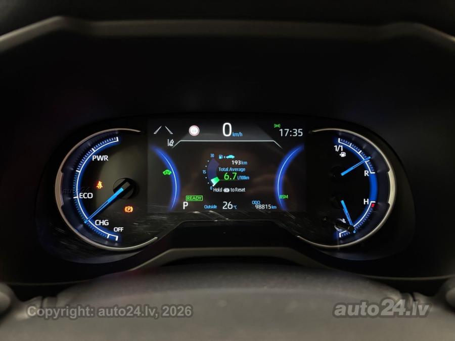 Зеленый Тойота РАВ 4 2022 в Тарту, объемом двигателя 2.50 л и пробегом 99 тыс. км за 34190 €, фото 14 на AUTOMOTO.COM.LV