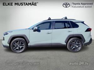 Green Toyota RAV4 2023 in Tallinn, with an engine capacity of 2.49 L and mileage of 74 thousand km for 36995 €, photo 4 on AUTOMOTO.COM.LV