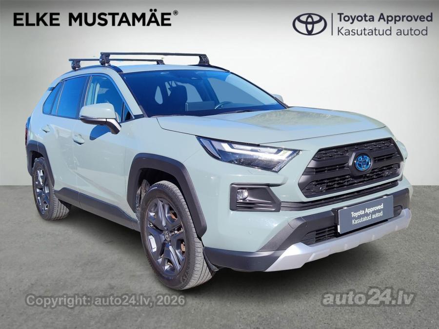 Green Toyota RAV4 2023 in Tallinn, with an engine capacity of 2.49 L and mileage of 74 thousand km for 36995 €, photo 19 on AUTOMOTO.COM.LV