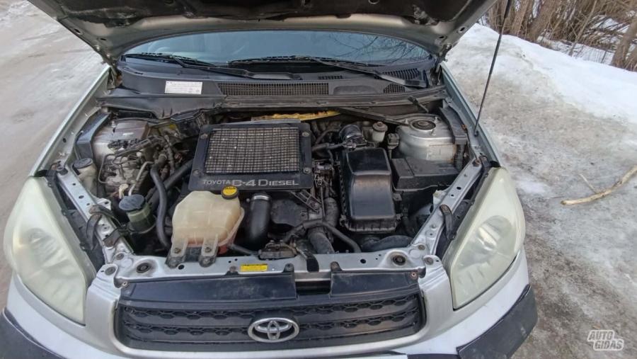 Pelēks Toyota RAV4 2001 Panevēža, ar dzinēja tilpumu 2.00 L un nobraukumu 346 tūkst. km par 1400 €, foto 8 vietnē AUTOMOTO.COM.LV