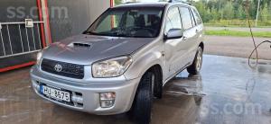 Pelēks Toyota RAV4 2003 Daugavpils, ar dzinēja tilpumu 2.00 L un nobraukumu 0 tūkst. km par 1450 €, foto  vietnē AUTOMOTO.COM.LV