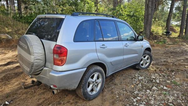 Toyota RAV4 2003 Daugavpils vietnē Pelēks Toyota RAV4 2003 Daugavpils, ar dzinēja tilpumu 2.00 L un nobraukumu 308 tūkst. km par 1100 €, foto 3 vietnē AUTOMOTO.COM.LV