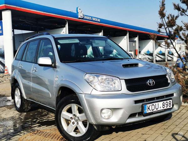 Серый Тойота РАВ 4 2004 в Вильнюс, объемом двигателя 2.00 л и пробегом 255 тыс. км за 3450 €, фото 6 на AUTOMOTO.COM.LV