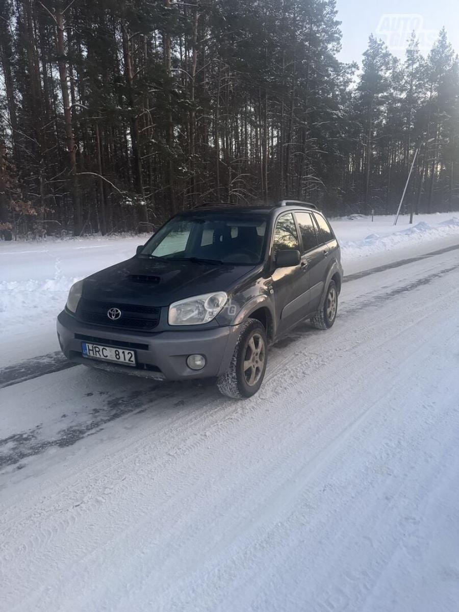 Grey Toyota RAV4 2005 in Druskininkai, with an engine capacity of 2.00 L and mileage of 335 thousand km for 2950 €, photo 2 on AUTOMOTO.COM.LV