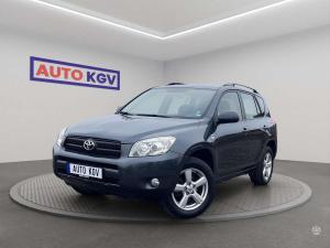 Grey Toyota RAV4 2007 in Vilnius, with an engine capacity of 2.20 L and mileage of 297 thousand km for 4999 €, photo  on AUTOMOTO.COM.LV