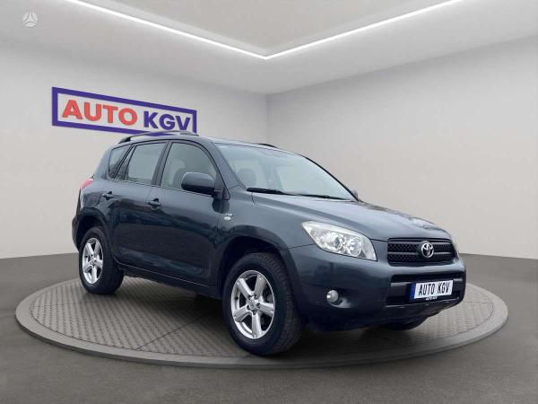 Grey Toyota RAV4 2007 in Vilnius, with an engine capacity of 2.20 L and mileage of 297 thousand km for 4999 €, photo 7 on AUTOMOTO.COM.LV
