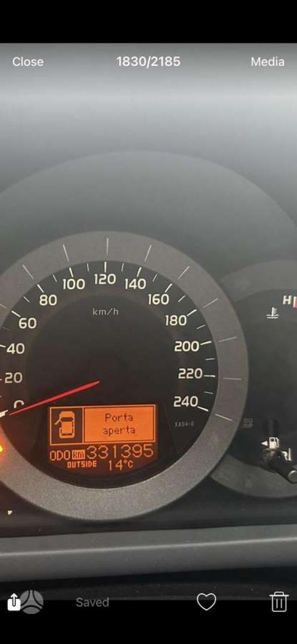 Grey Toyota RAV4 2010 in Panevezys, with an engine capacity of 2.20 L and mileage of 330 thousand km for 4900 €, photo 6 on AUTOMOTO.COM.LV