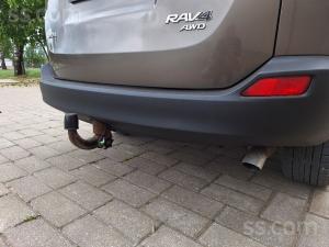 Pelēks Toyota RAV4 2013 Saldus, ar dzinēja tilpumu 2.20 L un nobraukumu 308 tūkst. km par 9450 €, foto 20 vietnē AUTOMOTO.COM.LV