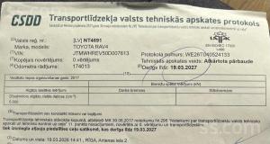 Серый Тойота РАВ 4 2013 в Рига, объемом двигателя 2.00 л и пробегом 174 тыс. км за 9990 €, фото 28 на AUTOMOTO.COM.LV
