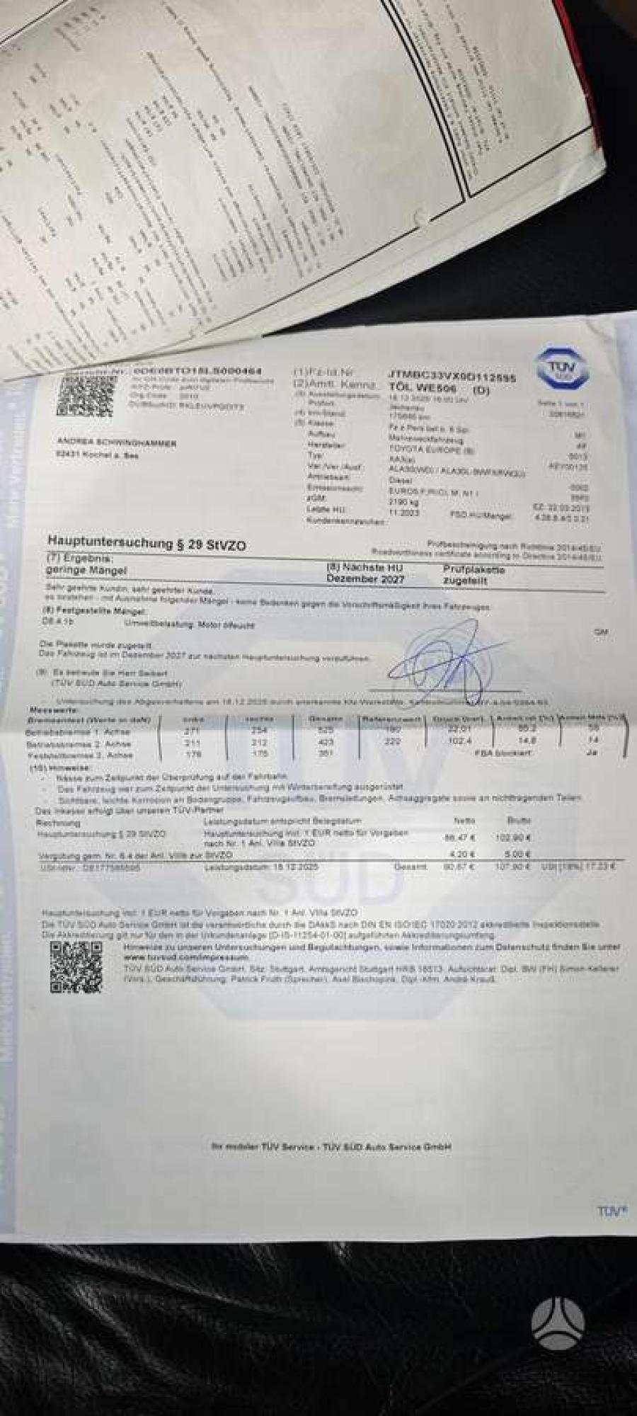 Серый Тойота РАВ 4 2013 в Утена, объемом двигателя 2.23 л и пробегом 182 тыс. км за 6990 €, фото 21 на AUTOMOTO.COM.LV
