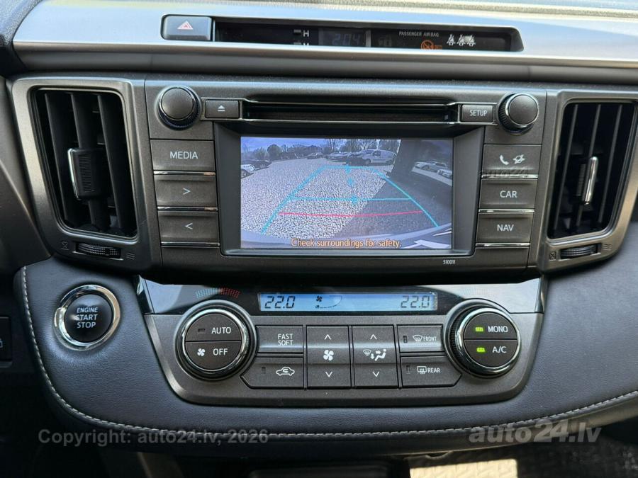 Grey Toyota RAV4 2014 in Riga, with an engine capacity of 2.20 L and mileage of 212 thousand km for 11150 €, photo 21 on AUTOMOTO.COM.LV