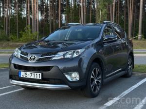 Grey Toyota RAV4 2014 in Riga, with an engine capacity of 2.00 L and mileage of 169 thousand km for 13900 €, photo  on AUTOMOTO.COM.LV