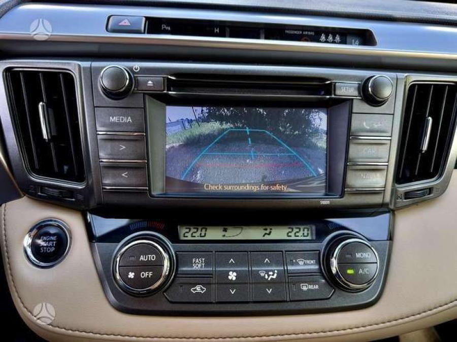Pelēks Toyota RAV4 2014 Šauļi, ar dzinēja tilpumu 2.23 L un nobraukumu 221 tūkst. km par 13950 €, foto 42 vietnē AUTOMOTO.COM.LV