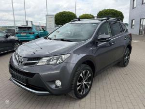 Grey Toyota RAV4 2014 in Marijampole, with an engine capacity of 2.23 L and mileage of 214 thousand km for 11450 €, photo  on AUTOMOTO.COM.LV