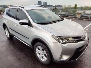 Grey Toyota RAV4 2014 in Vilnius, with an engine capacity of 2.00 L and mileage of 228 thousand km for 9350 €, photo  on AUTOMOTO.COM.LV
