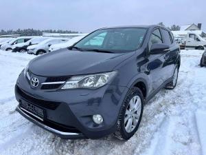 Grey Toyota RAV4 2015 in Utena, with an engine capacity of 2.00 L and mileage of 183 thousand km for 12350 €, photo 13 on AUTOMOTO.COM.LV