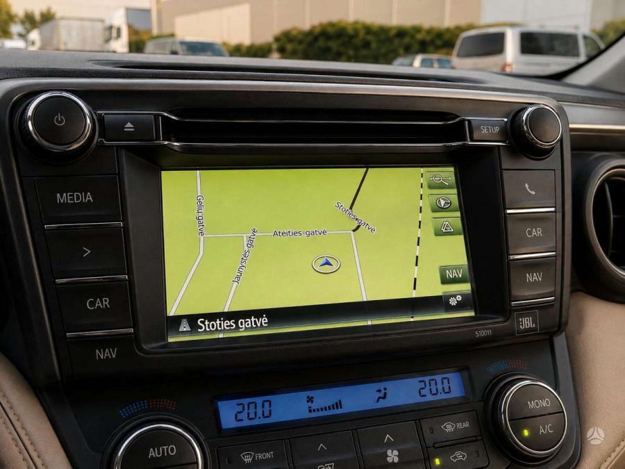 Pelēks Toyota RAV4 2015 Vievis, ar dzinēja tilpumu 1.99 L un nobraukumu 185 tūkst. km par 10900 €, foto 7 vietnē AUTOMOTO.COM.LV