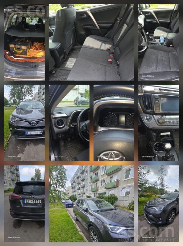 Grey Toyota RAV4 2016 in Tukums, with an engine capacity of 2.00 L and mileage of 279 thousand km for 3500 €, photo 1 on AUTOMOTO.COM.LV