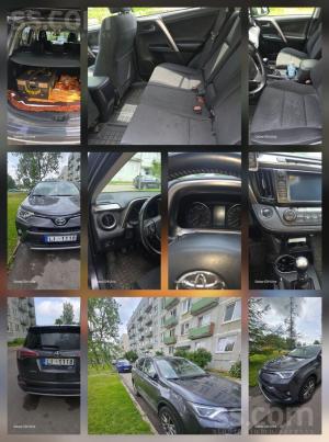 Grey Toyota RAV4 2016 in Tukums, with an engine capacity of 2.00 L and mileage of 279 thousand km for 3500 €, photo 1 on AUTOMOTO.COM.LV