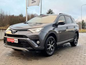Grey Toyota RAV4 2016 in Vilnius, with an engine capacity of 2.49 L and mileage of 232 thousand km for 16300 €, photo 15 on AUTOMOTO.COM.LV