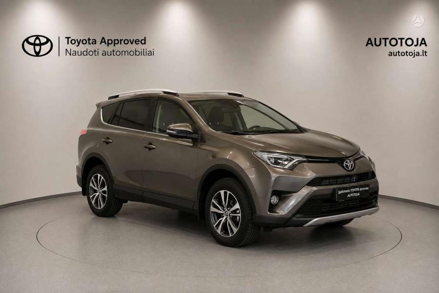 Grey Toyota RAV4 2016 in Kaunas, with an engine capacity of 1.99 L and mileage of 188 thousand km for 13900 €, photo 19 on AUTOMOTO.COM.LV