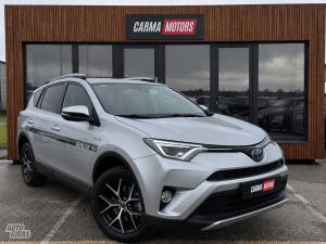 Pelēks Toyota RAV4 2016 Viļņa, ar dzinēja tilpumu 2.50 L un nobraukumu 180 tūkst. km par 16490 €, foto  vietnē AUTOMOTO.COM.LV