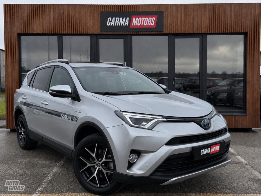 Pelēks Toyota RAV4 2016 Viļņa, ar dzinēja tilpumu 2.50 L un nobraukumu 180 tūkst. km par 16490 €, foto 1 vietnē AUTOMOTO.COM.LV