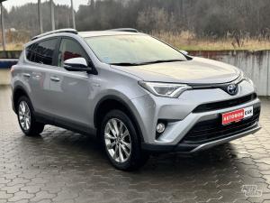Grey Toyota RAV4 2017 in Vilnius, with an engine capacity of 2.50 L and mileage of 129 thousand km for 18550 €, photo 10 on AUTOMOTO.COM.LV
