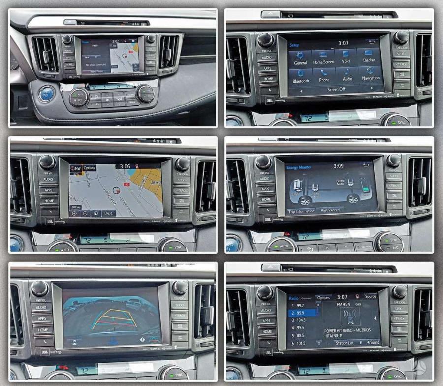 Pelēks Toyota RAV4 2017 Viļņa, ar dzinēja tilpumu 2.49 L un nobraukumu 135 tūkst. km par 18800 €, foto 30 vietnē AUTOMOTO.COM.LV
